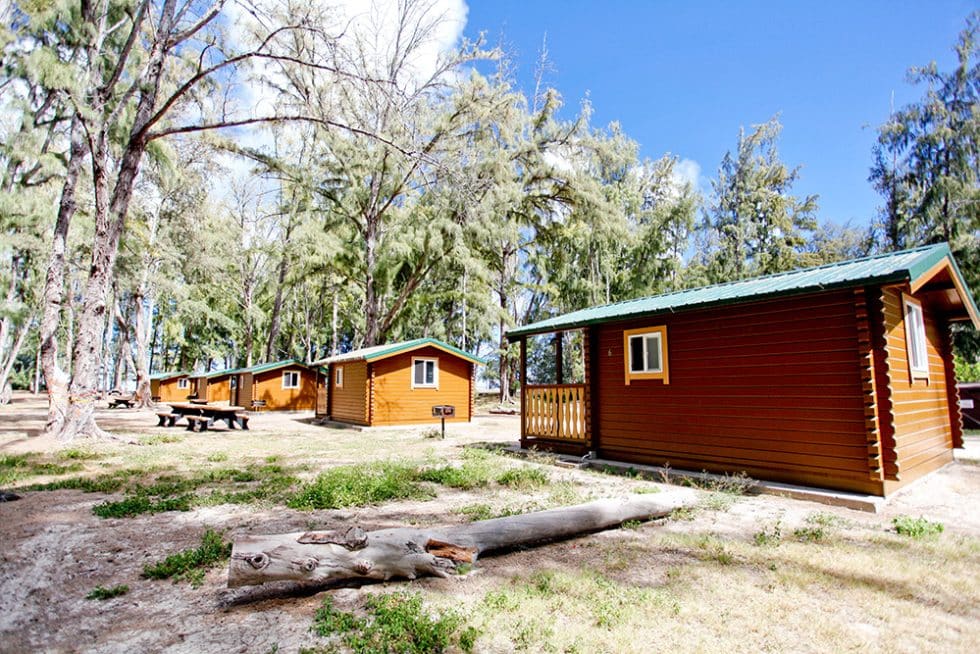 Camper Cabins | Bellows Air Force Station